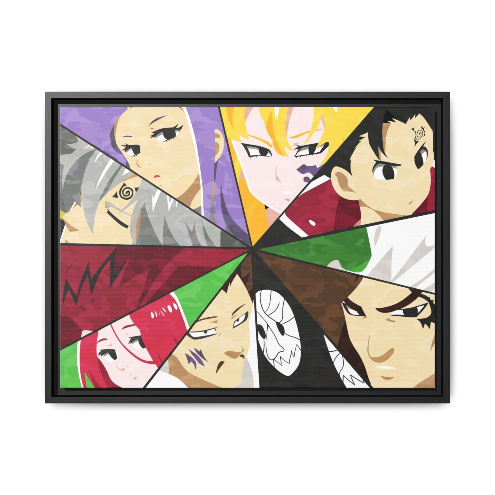 Nanatsu no Taizai - The Ten Commandments Canvas Framed Art Print