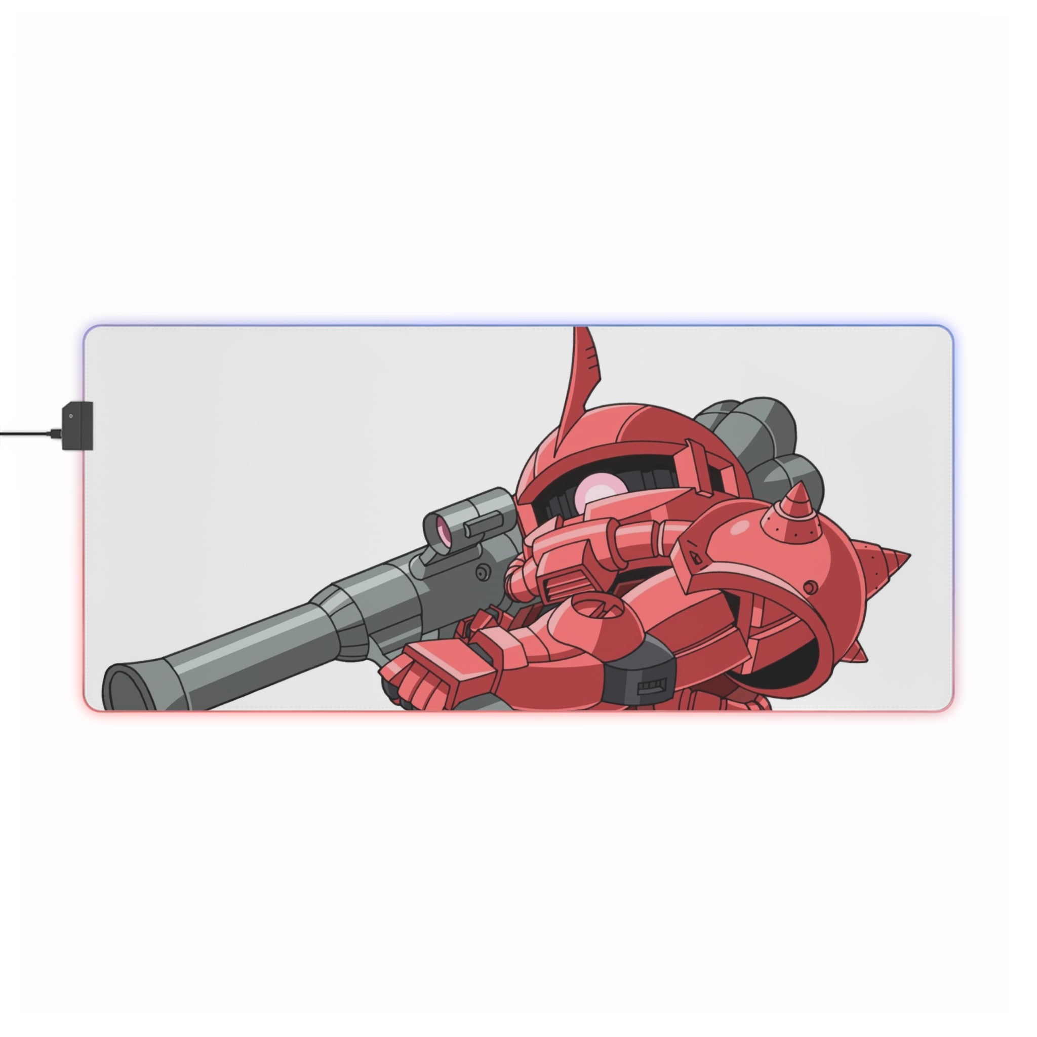 MS-06S Char's Zaku II RGB LED Mouse Pad (Desk Mat)