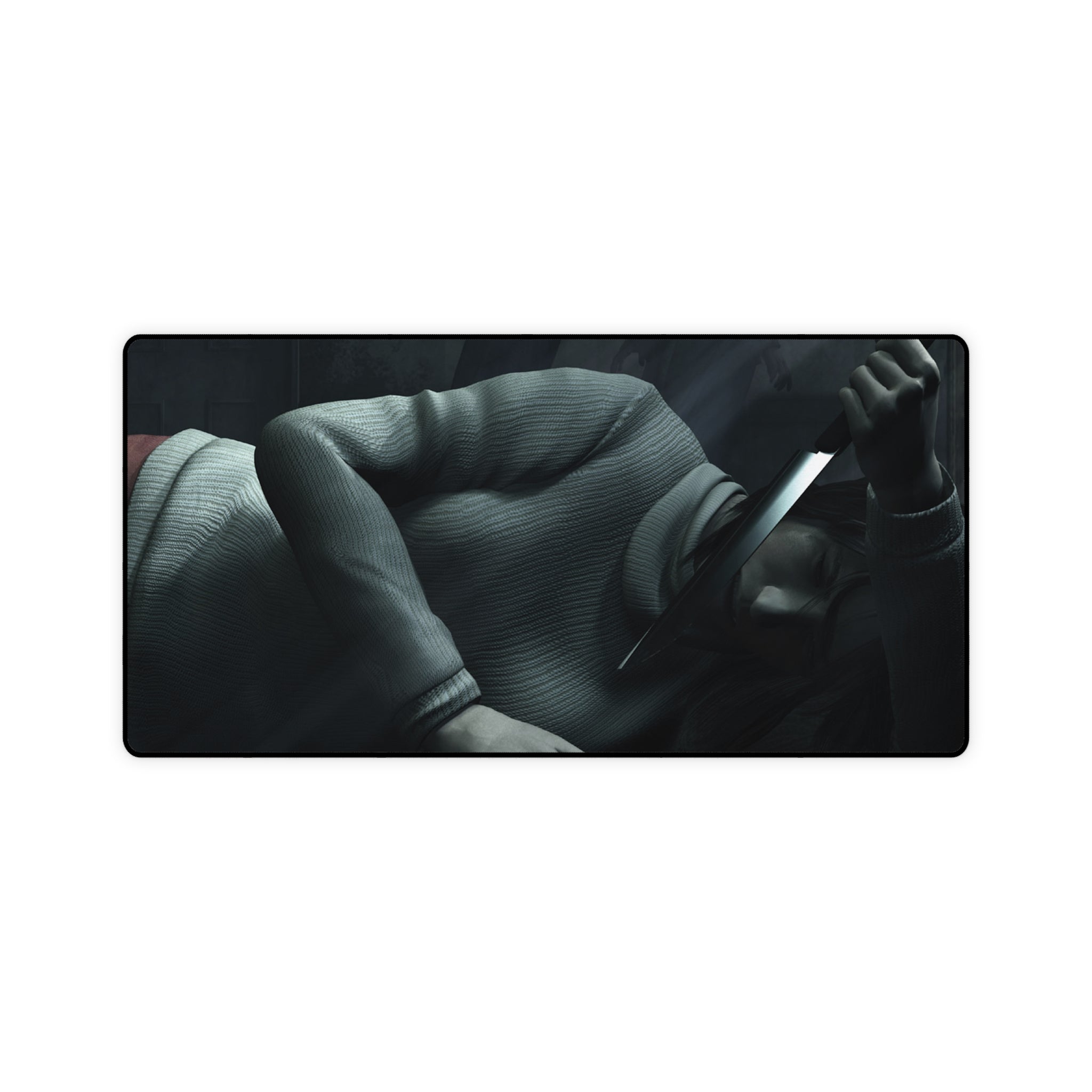 psycho killer Mouse Pad (Desk Mat)