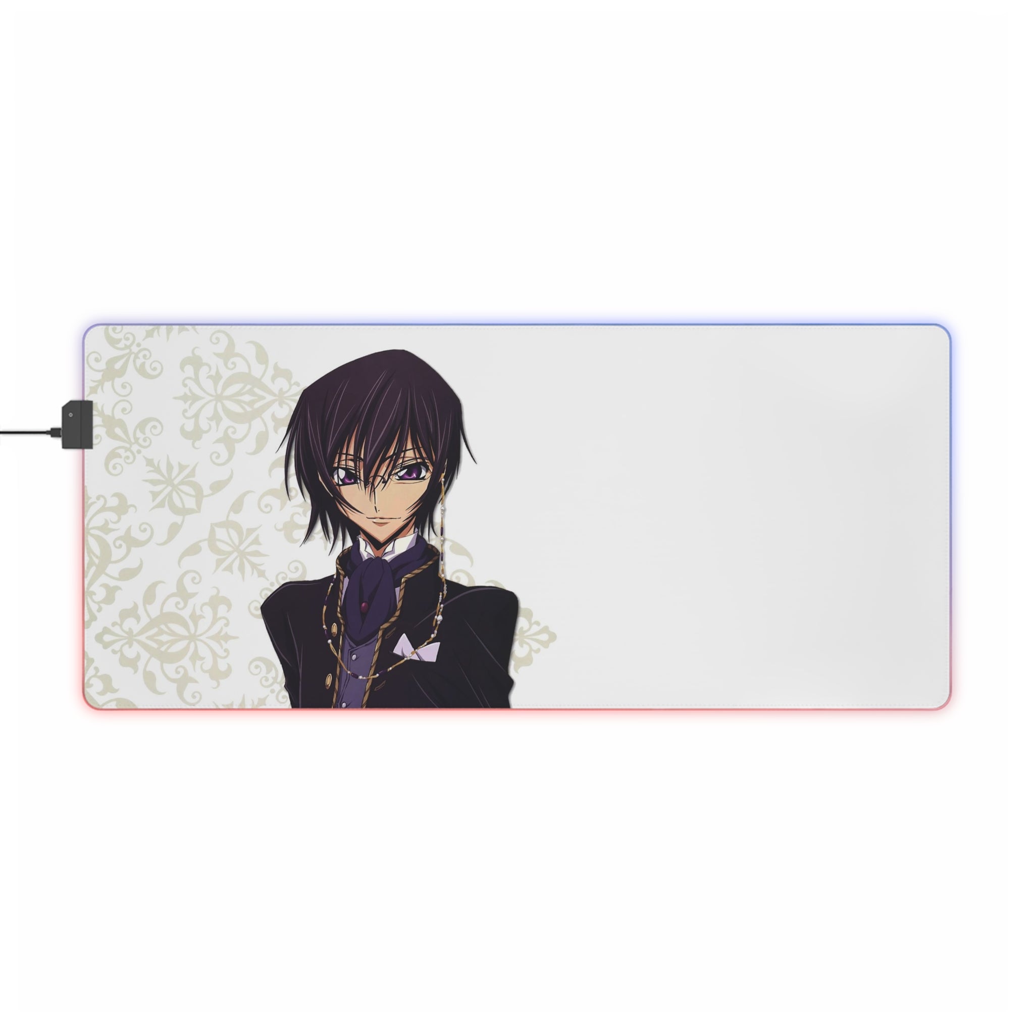 Code Geass Lelouch Lamperouge RGB LED Mouse Pad (Desk Mat) – Anime Desk Mat