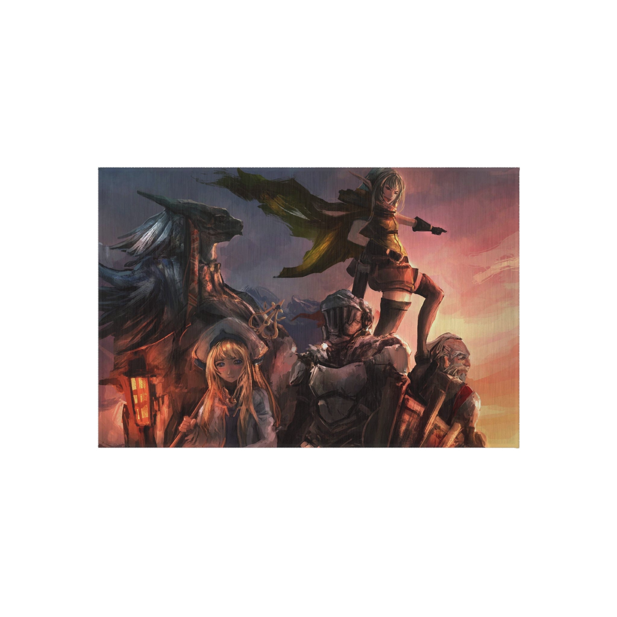 Goblin Slayer Dwarf Shaman, Goblin Slayer, High Elf Archer, Lizard Pri