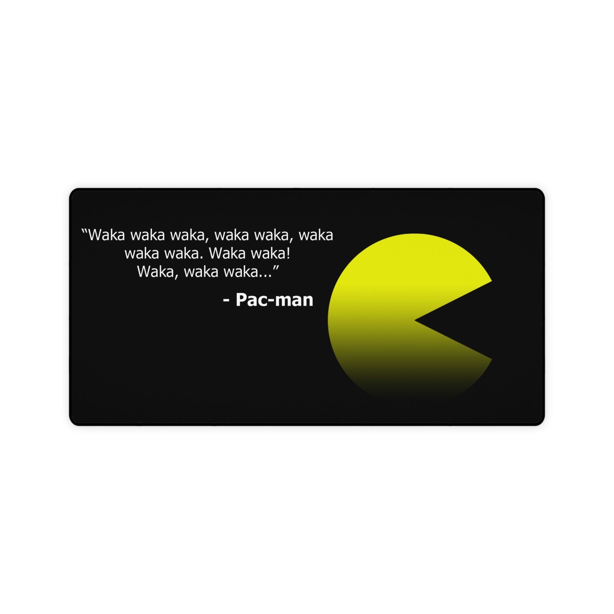 Pac-Man Mouse Pad (Desk Mat)