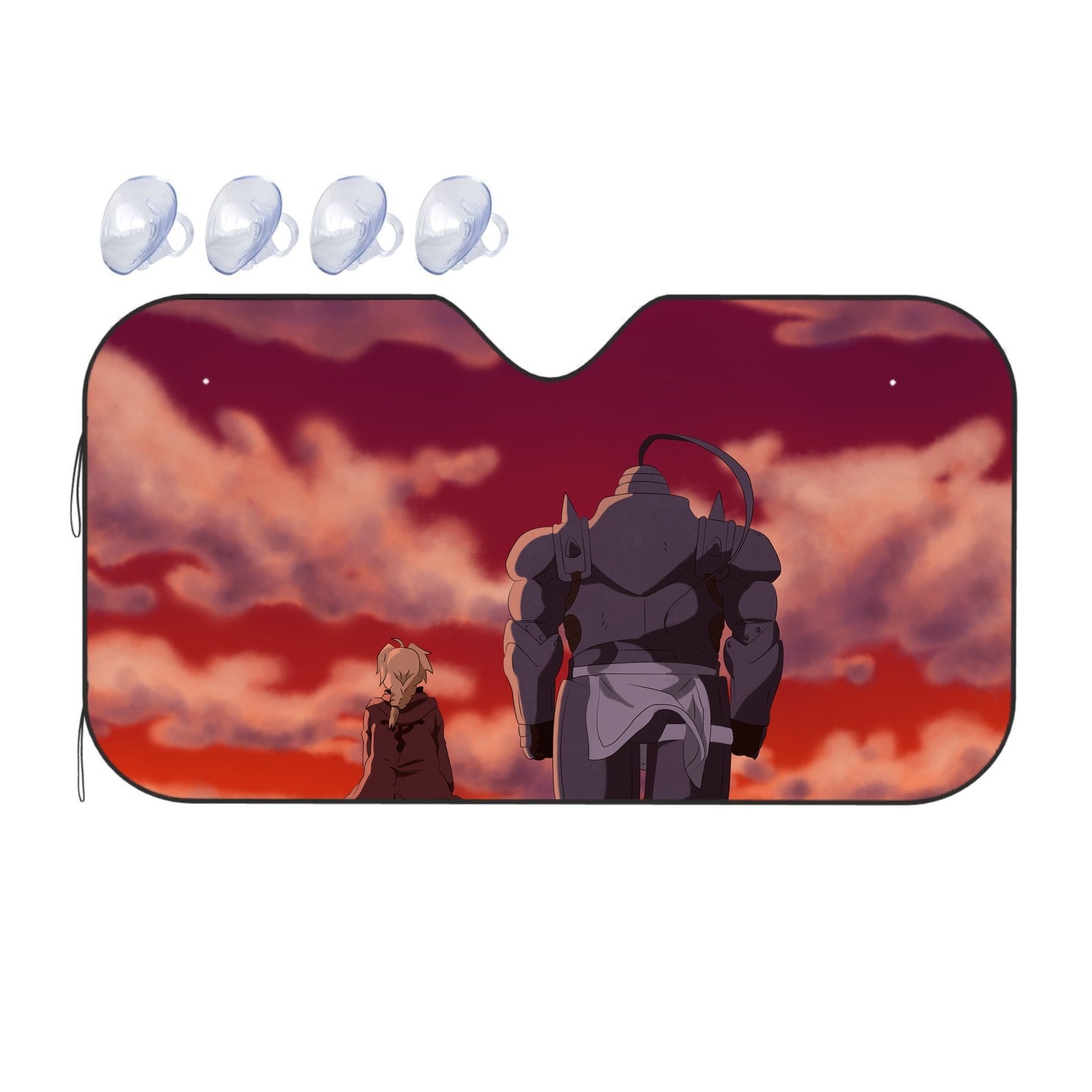 Alphonse Elric Car Sunshade