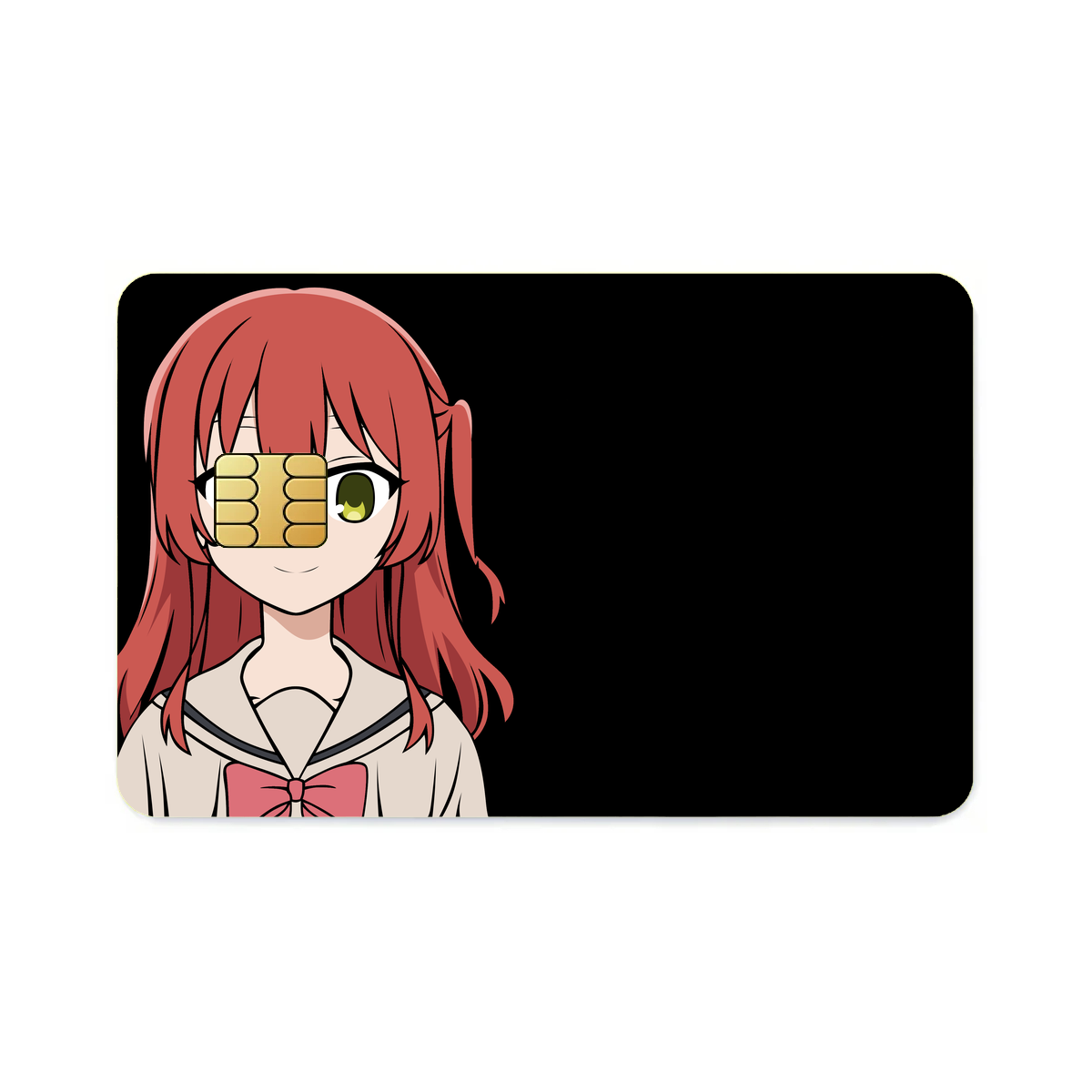 Anime Bocchi the Rock Credit Card Skins (4-in-1 Pack)