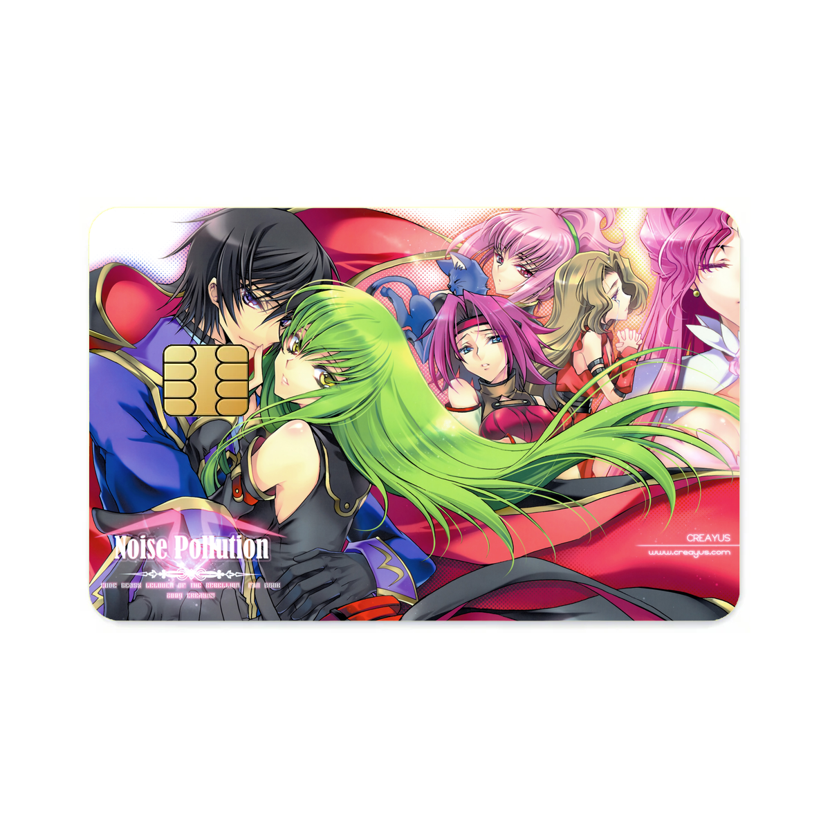 Anime Code Geass Credit Card Skins (4-in-1 Pack)