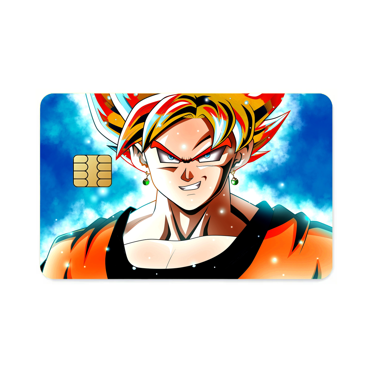 Anime Dragon Ball Credit Card Skins (4-in-1 Pack)