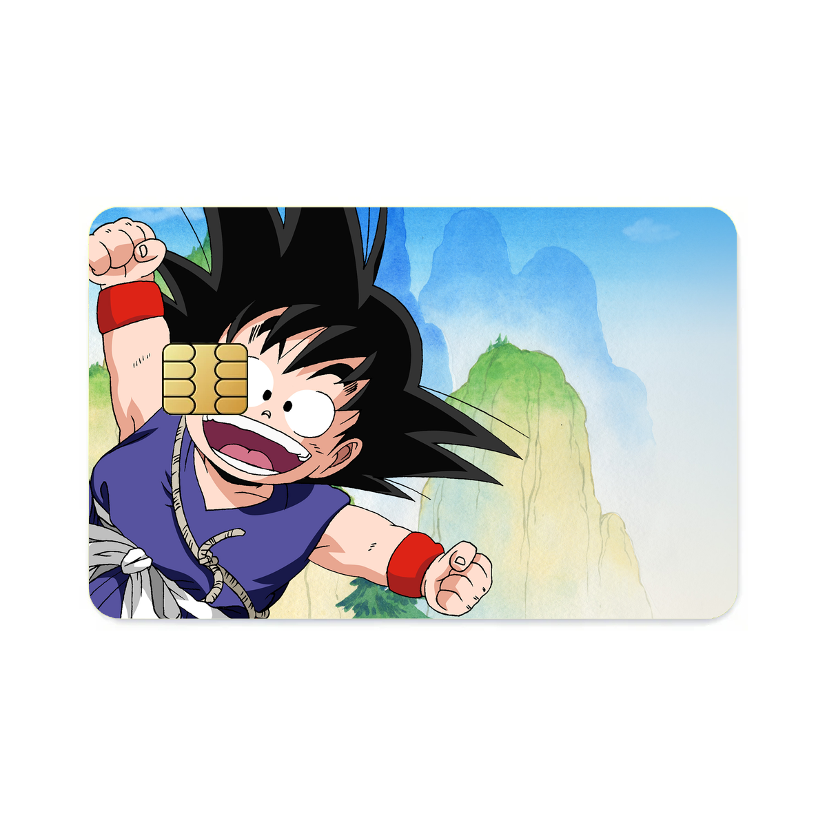 Anime Dragon Ball Credit Card Skins (4-in-1 Pack)