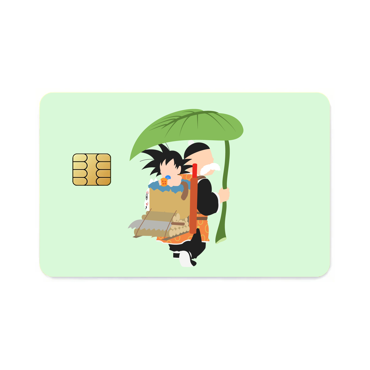 Anime Dragon Ball Credit Card Skins (4-in-1 Pack)