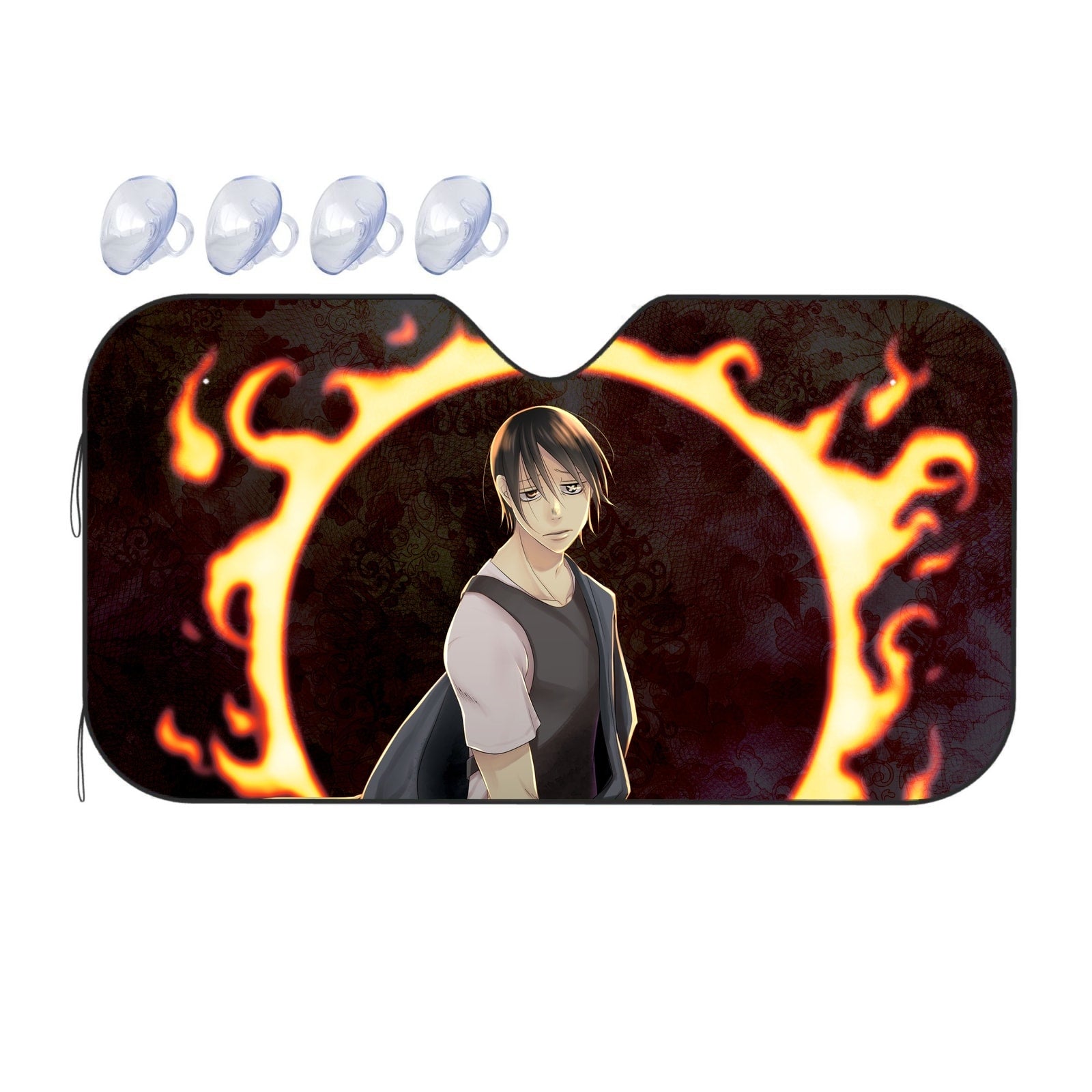 Anime Fire Force Car Sunshade