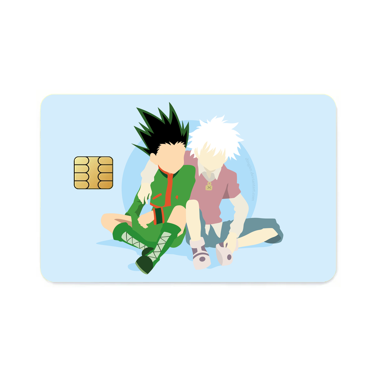 Anime Hunter x Hunter Credit Card Skins (4-in-1 Pack)