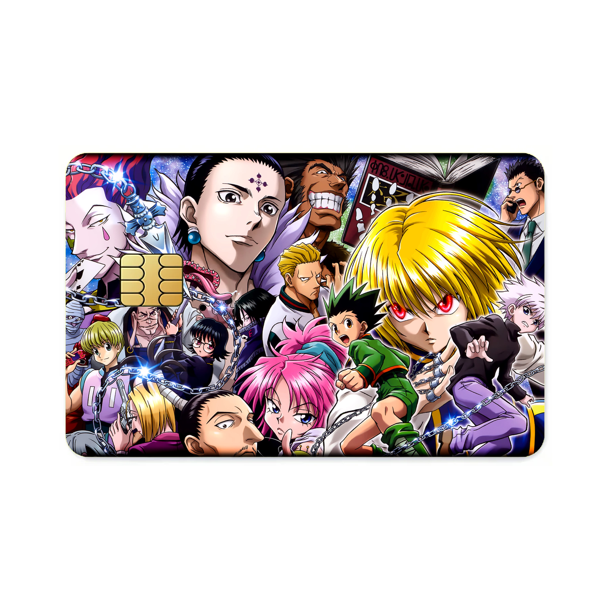 Anime Hunter x Hunter Credit Card Skins (4-in-1 Pack)