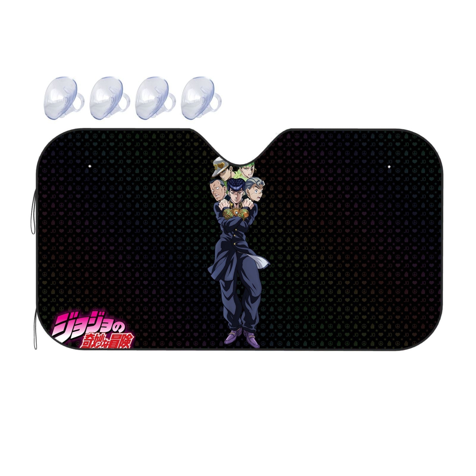Anime Jojo's Bizarre Adventure Car Sunshade