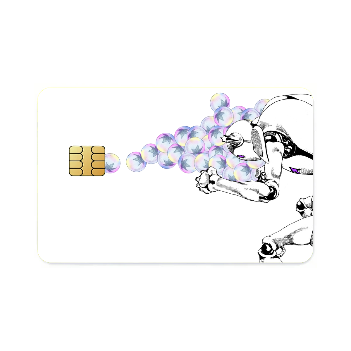 Anime Jojo's Bizarre Adventure Credit Card Skins (4-in-1 Pack)
