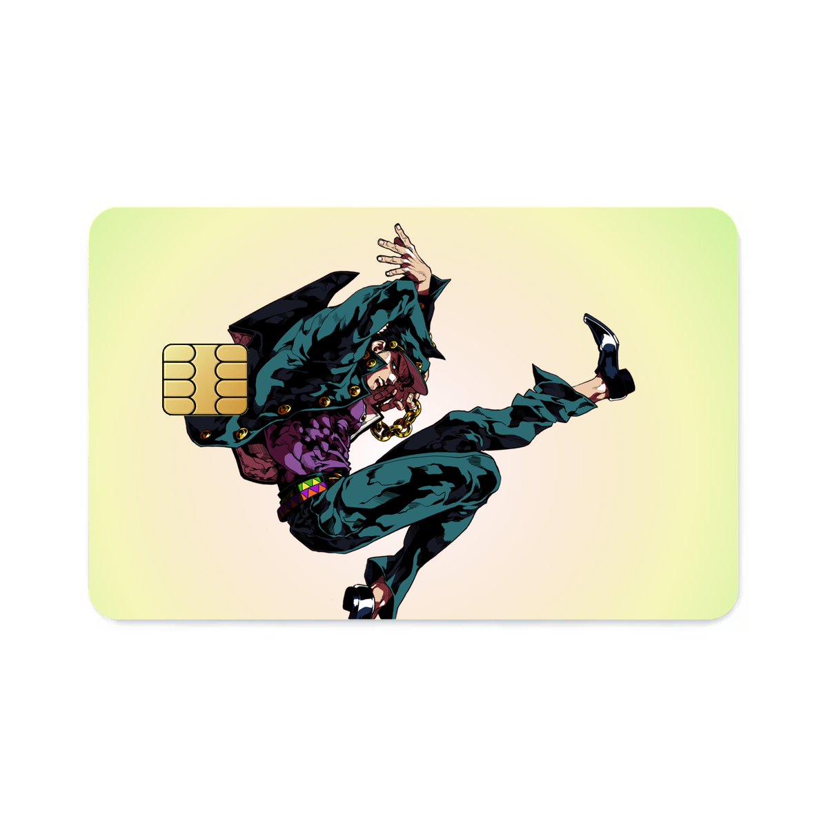 Anime Jojo's Bizarre Adventure Credit Card Skins (4-in-1 Pack)