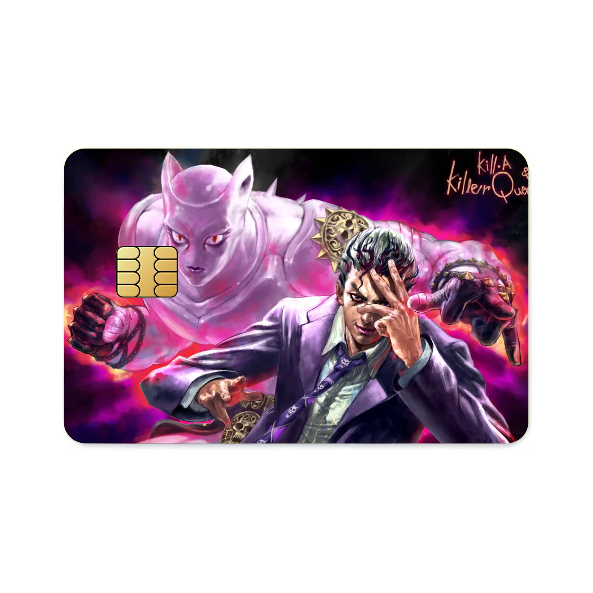 Anime Jojo's Bizarre Adventure Credit Card Skins (4-in-1 Pack)