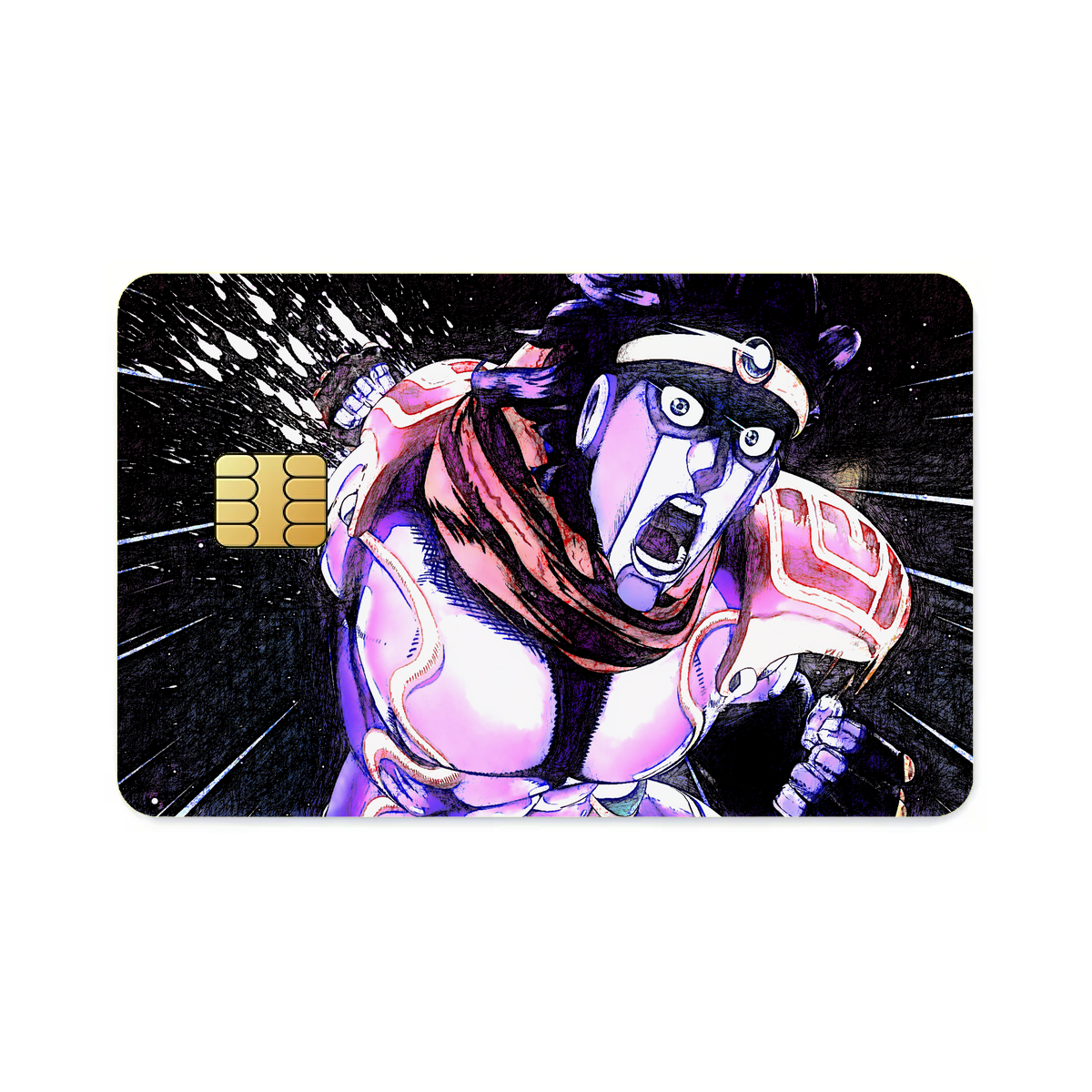 Anime Jojo's Bizarre Adventure Credit Card Skins (4-in-1 Pack)