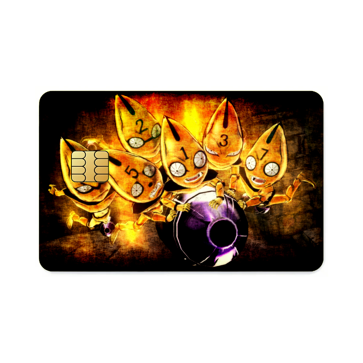 Anime Jojo's Bizarre Adventure Credit Card Skins (4-in-1 Pack)