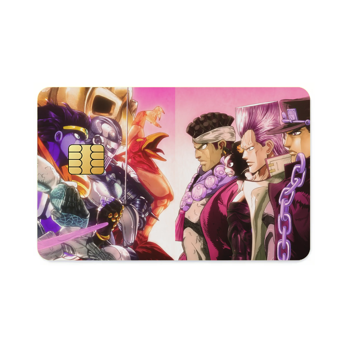 Anime Jojo's Bizarre Adventure Credit Card Skins (4-in-1 Pack)