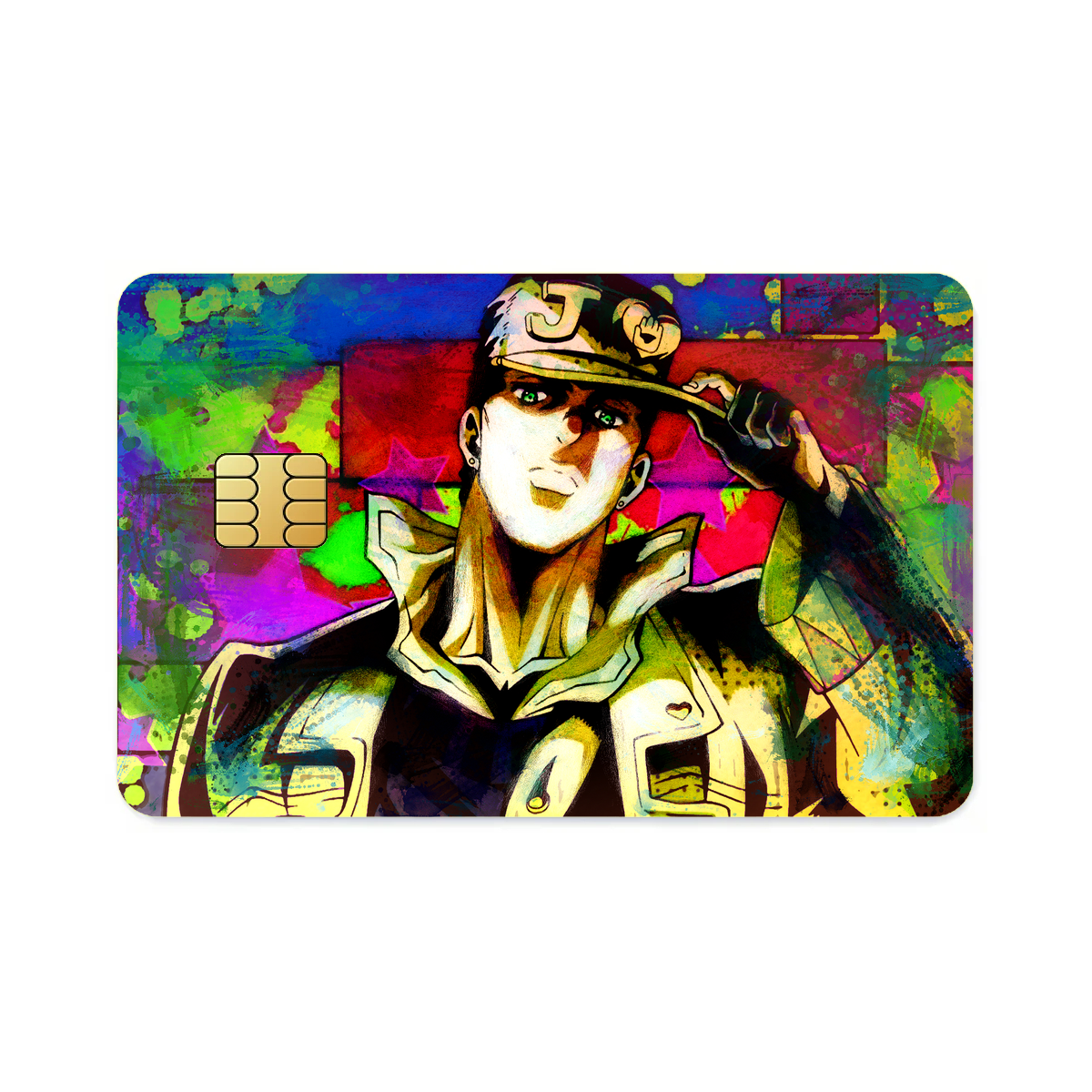 Anime Jojo's Bizarre Adventure Credit Card Skins (4-in-1 Pack)