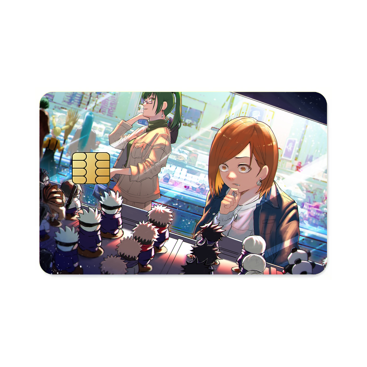 Anime Jujutsu Kaisen Credit Card Skins (4-in-1 Pack)