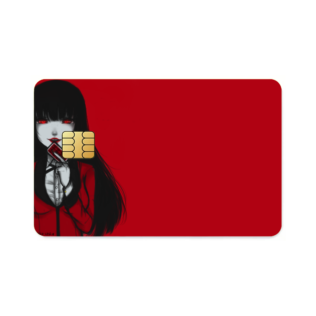 Anime Kakegurui Credit Card Skins (4-in-1 Pack)