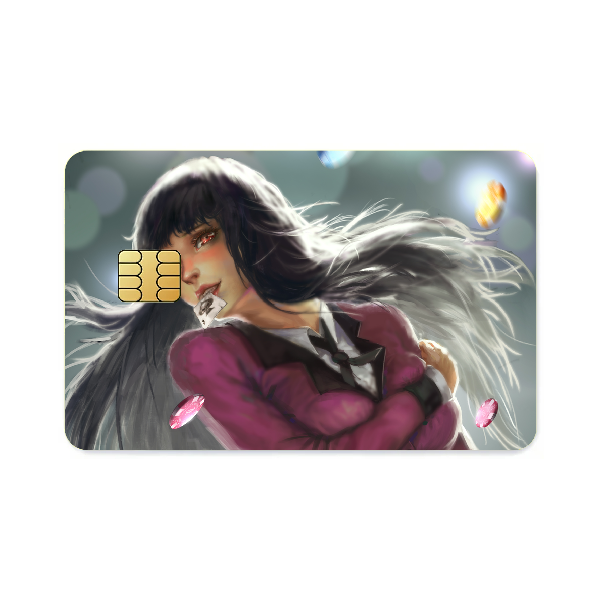 Anime Kakegurui Credit Card Skins (4-in-1 Pack)