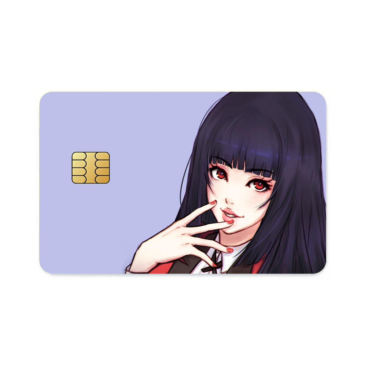 Anime Kakegurui Credit Card Skins (4-in-1 Pack)