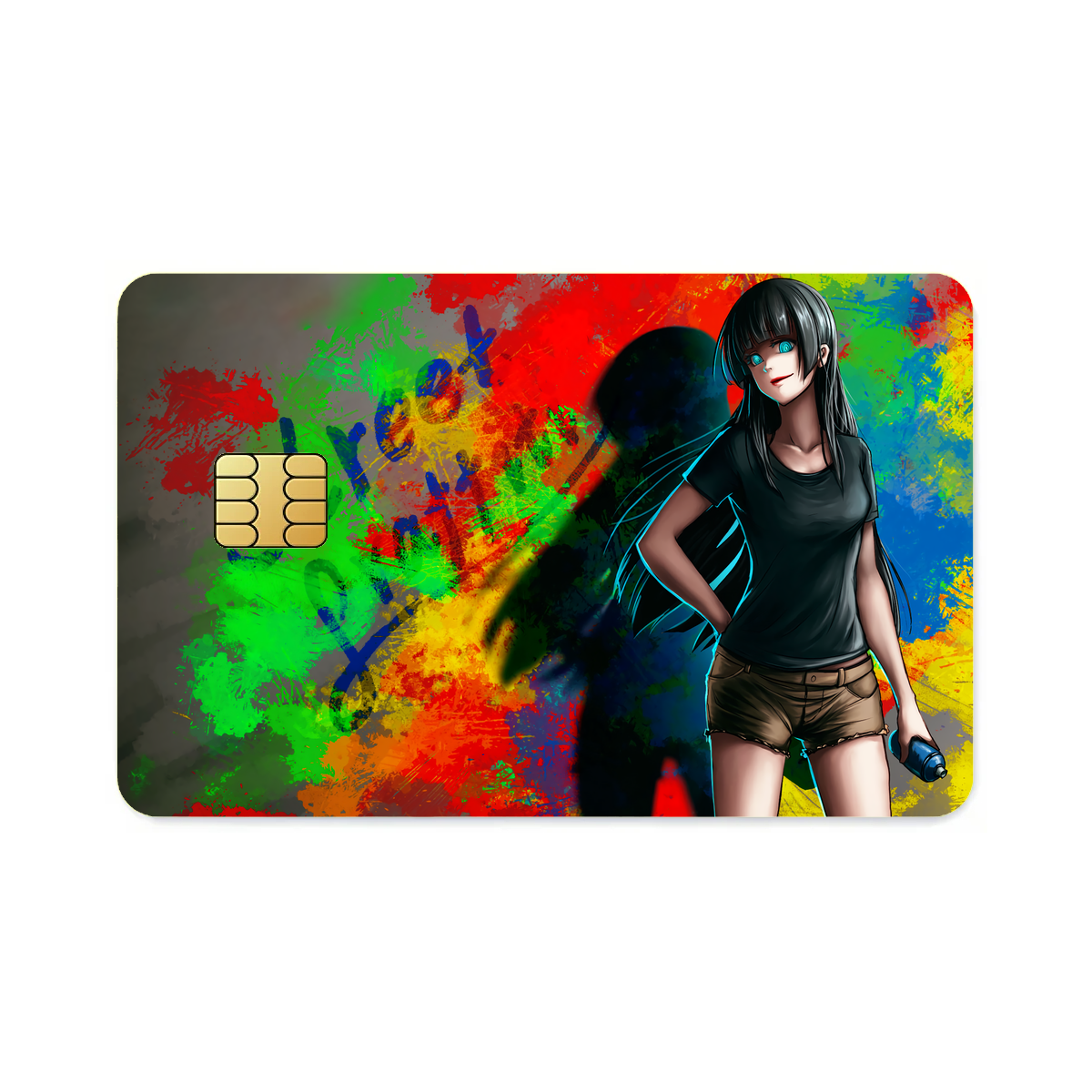 Anime Kakegurui Credit Card Skins (4-in-1 Pack)