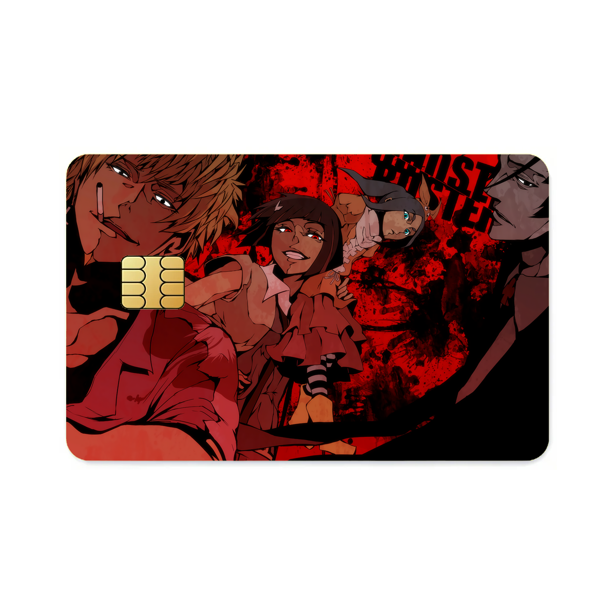 Anime Monogatari (Series) Credit Card Skins (4-in-1 Pack)