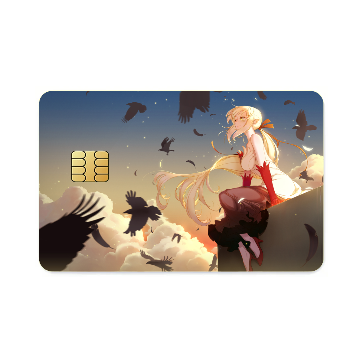 Anime Monogatari (Series) Credit Card Skins (4-in-1 Pack)