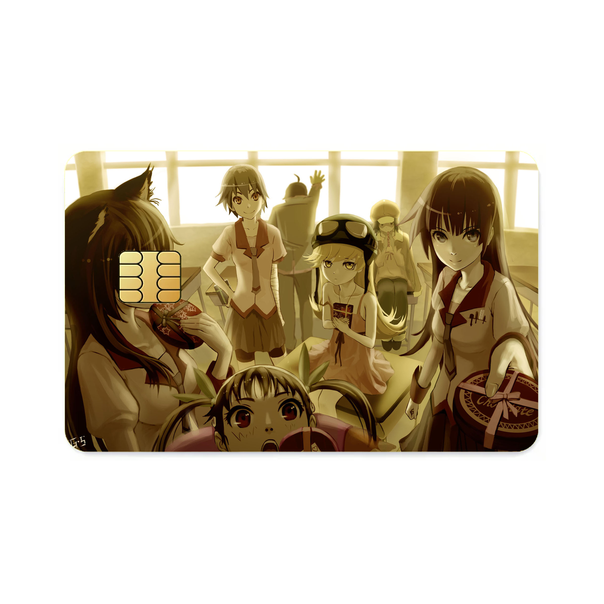 Anime Monogatari (Series) Credit Card Skins (4-in-1 Pack)