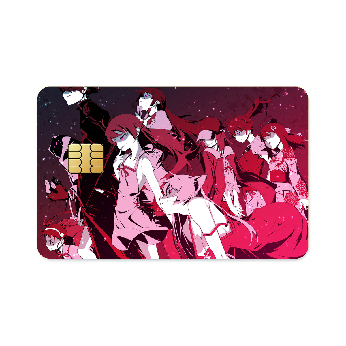Anime Monogatari (Series)r Credit Card Skins (4-in-1 Pack)
