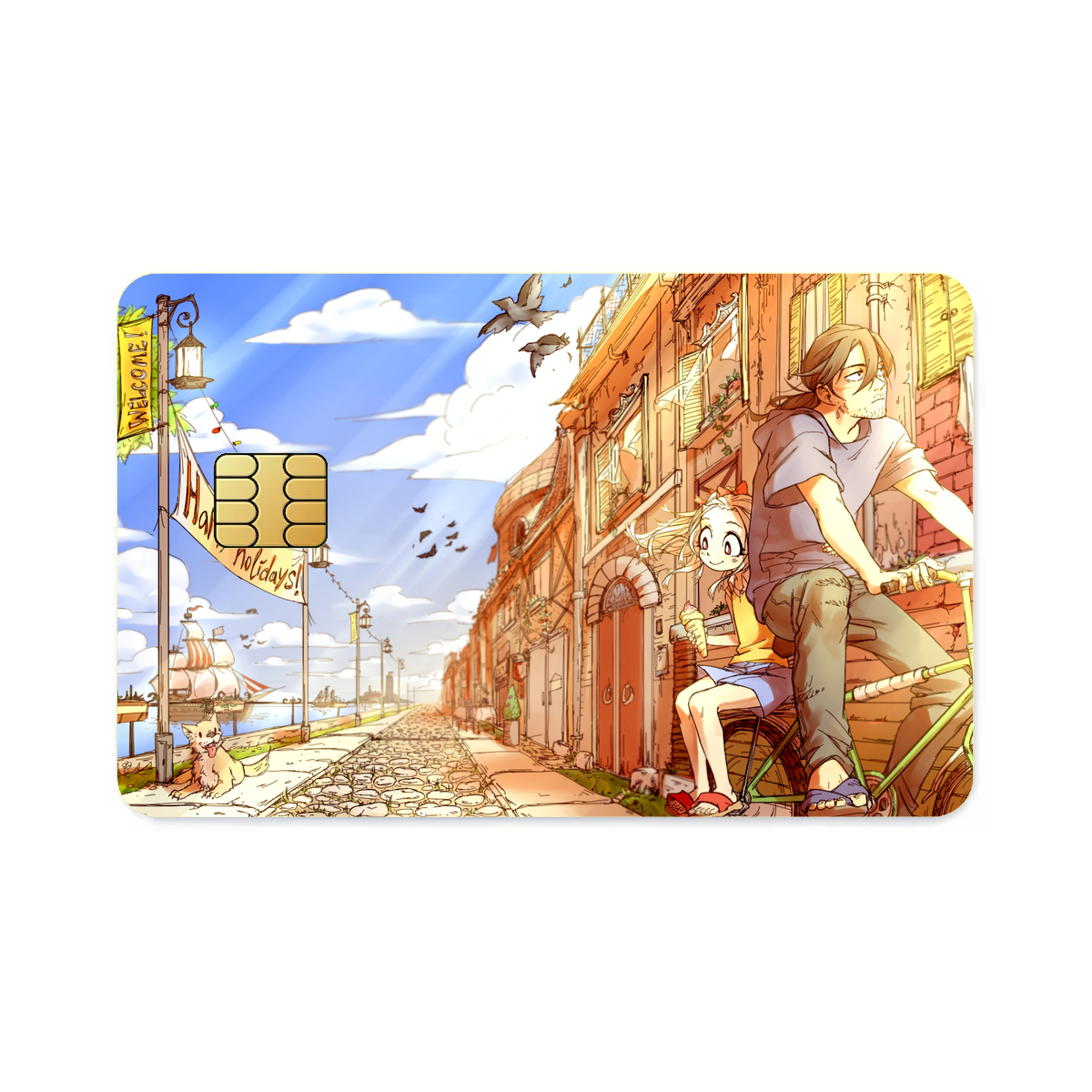 Anime My Hero Academia Credit Card Skins (4-in-1 Pack)