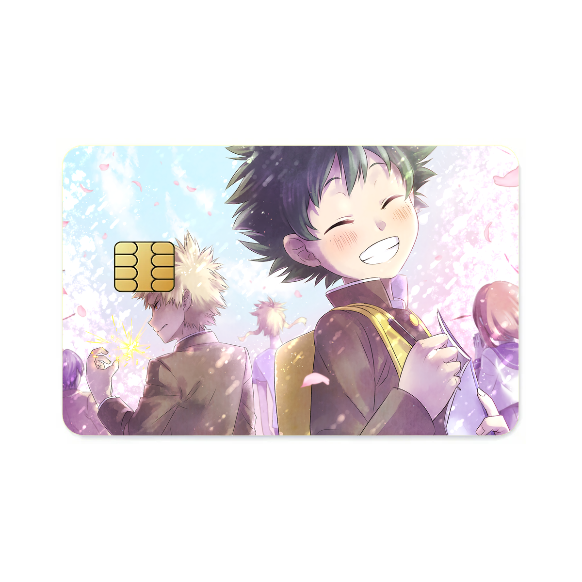 Anime My Hero Academia Credit Card Skins (4-in-1 Pack)