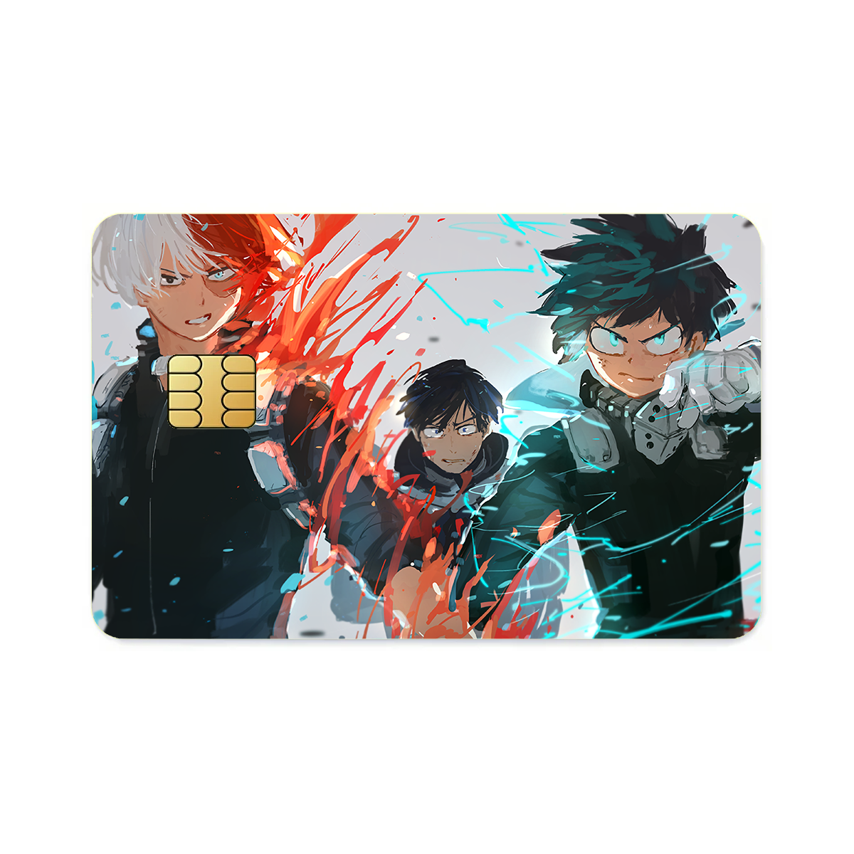 Anime My Hero Academia Credit Card Skins (4-in-1 Pack)