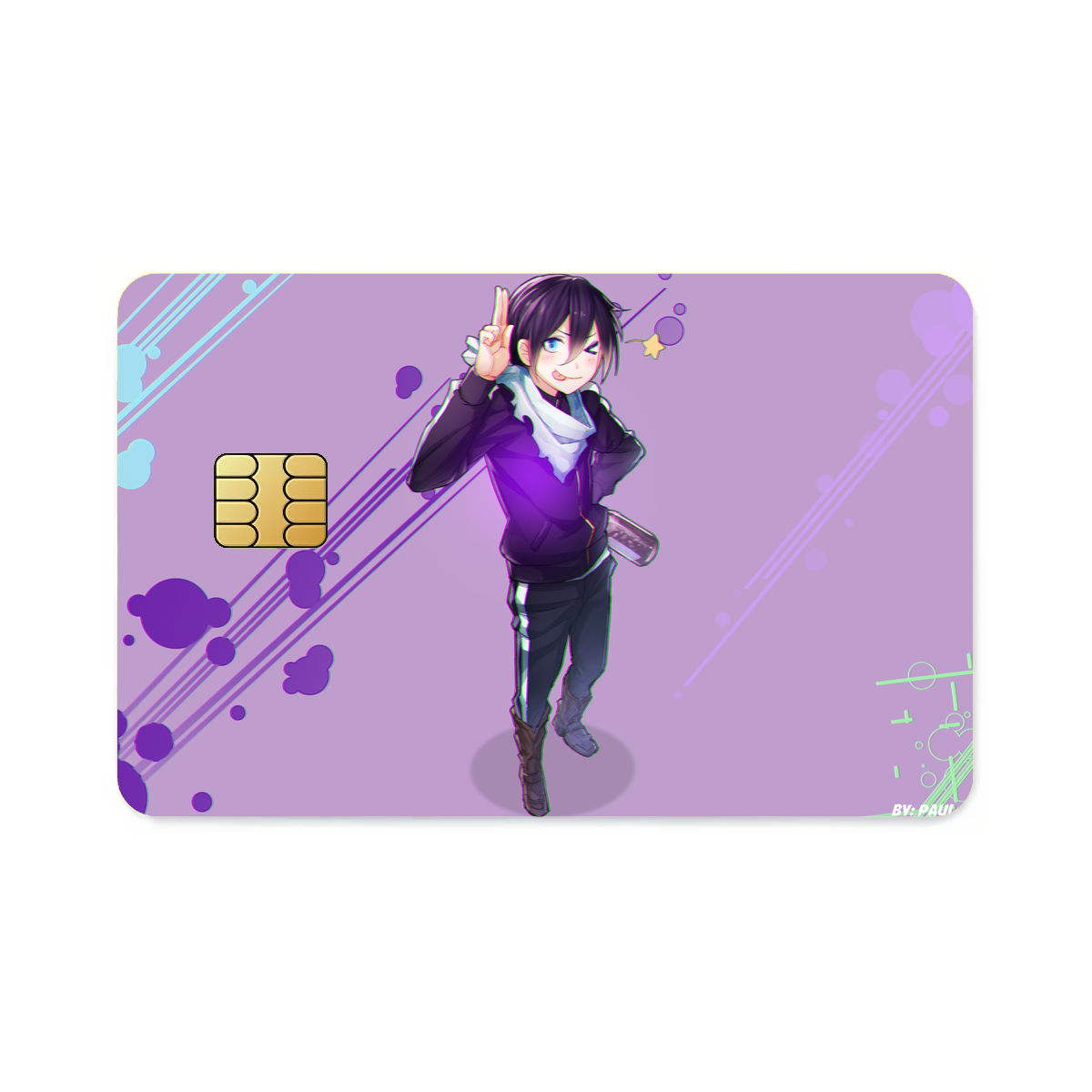 Anime Noragami Credit Card Skins (4-in-1 Pack)