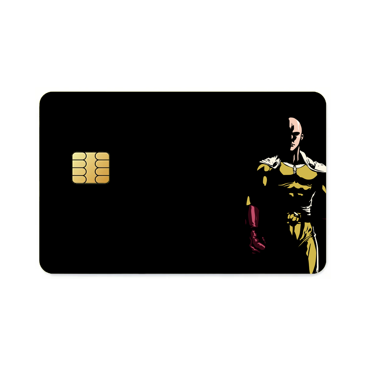 Anime One-Punch Man Credit Card Skins (4-in-1 Pack)