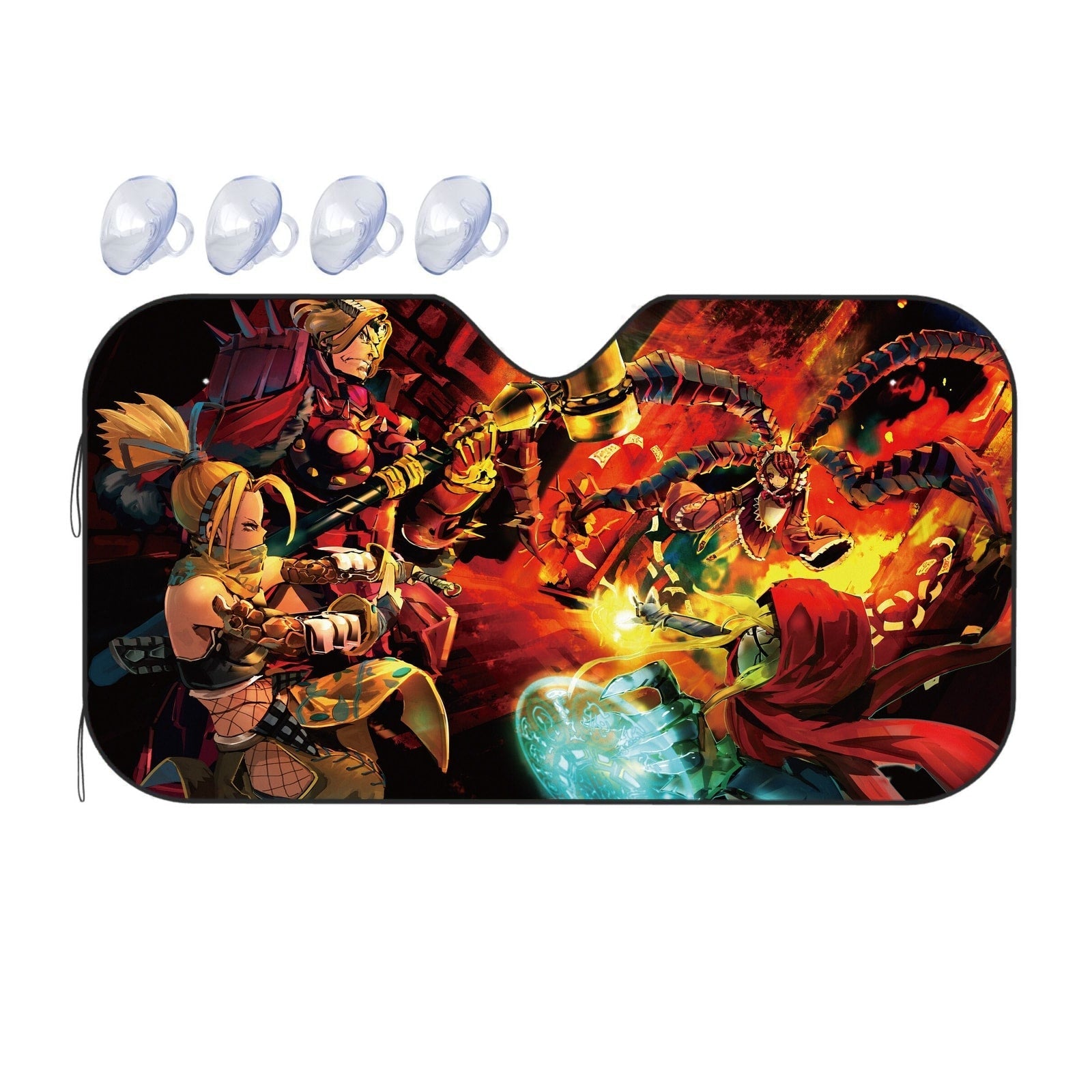 Anime Overlord Car Sunshade