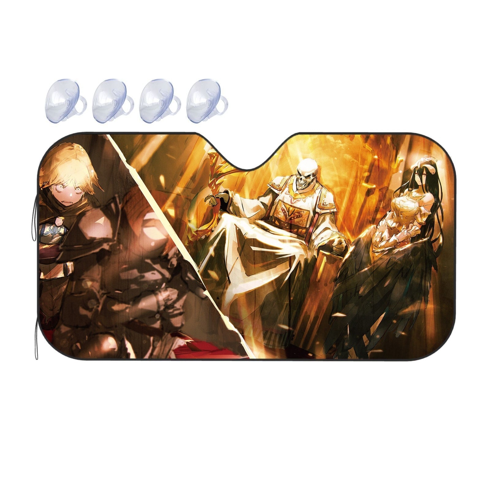 Anime Overlord Car Sunshade