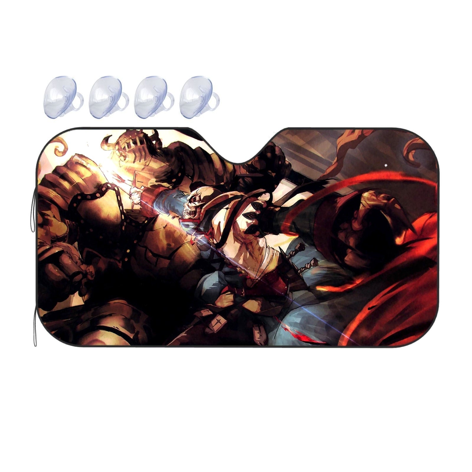 Anime Overlord Car Sunshade