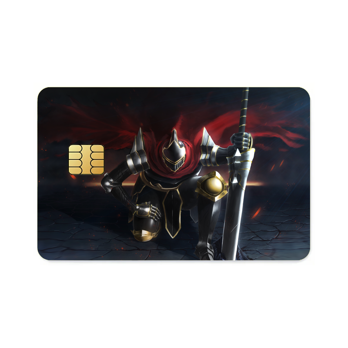 Anime Overlord Credit Card Skins (4-in-1 Pack)