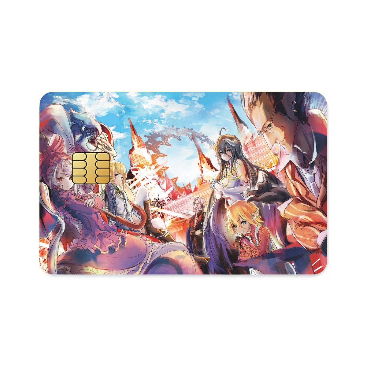 Anime Overlord Credit Card Skins (4-in-1 Pack)