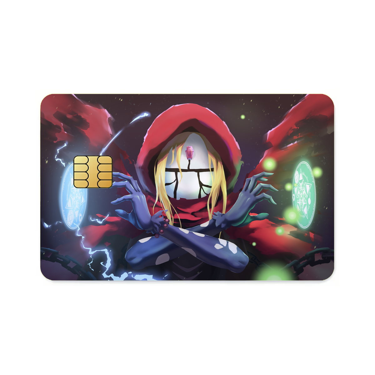 Anime Overlord Credit Card Skins (4-in-1 Pack)