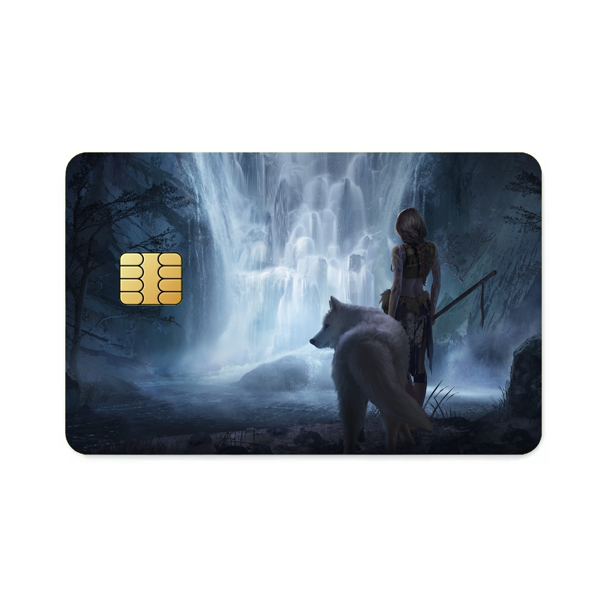 Anime Princess Mononoke Credit Card Skins (4-in-1 Pack)