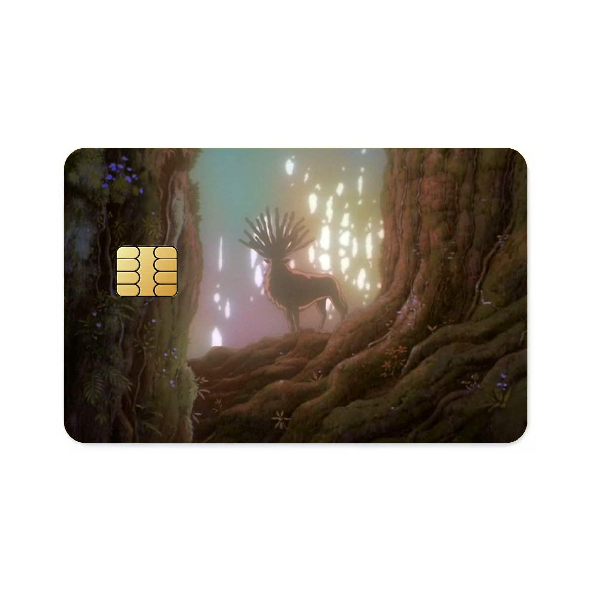 Anime Princess Mononoke Credit Card Skins (4-in-1 Pack)