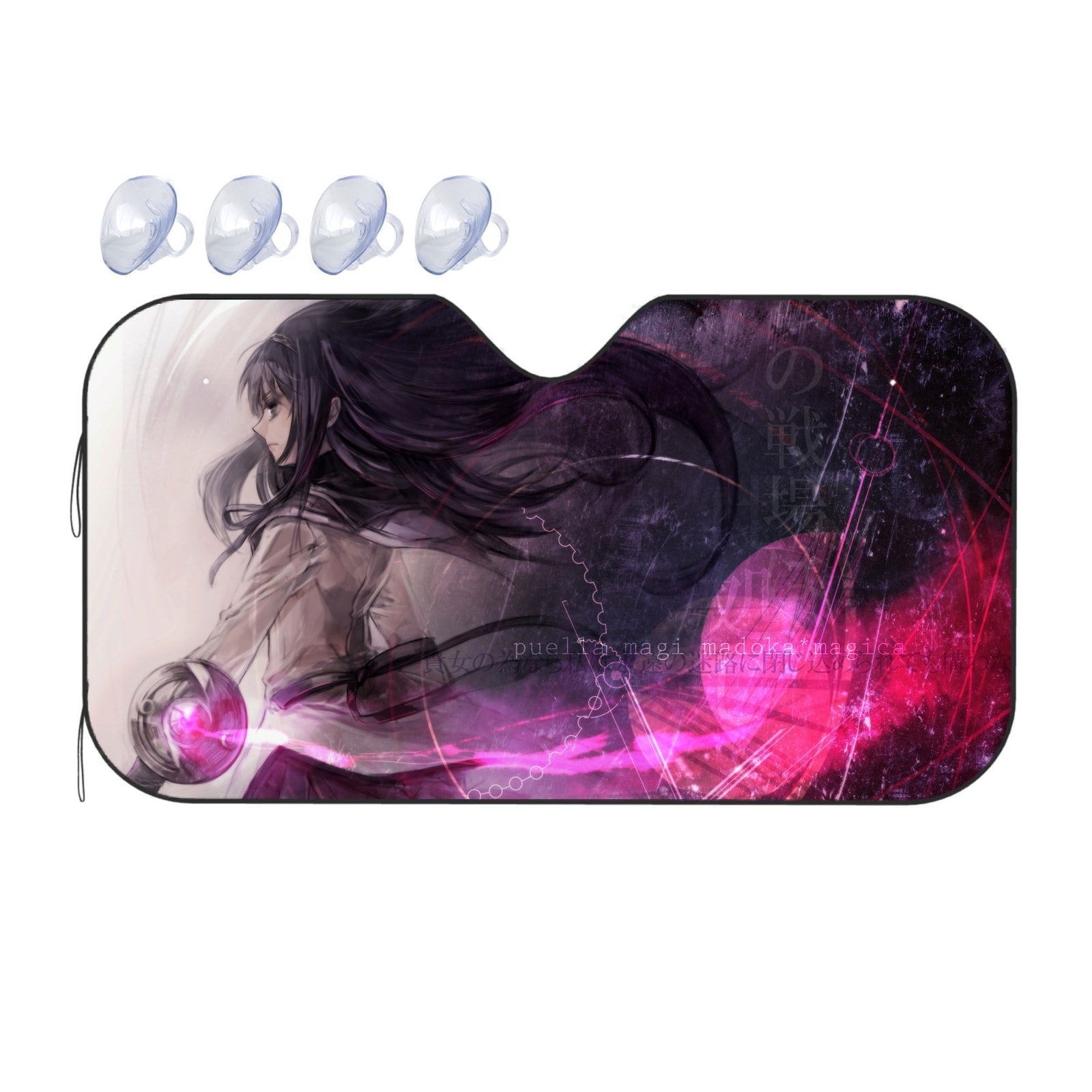 Anime Puella Magi Madoka Magica Car Sunshade