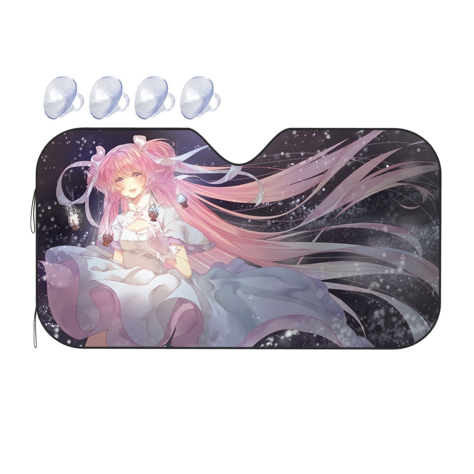 Anime Puella Magi Madoka Magica Car Sunshade