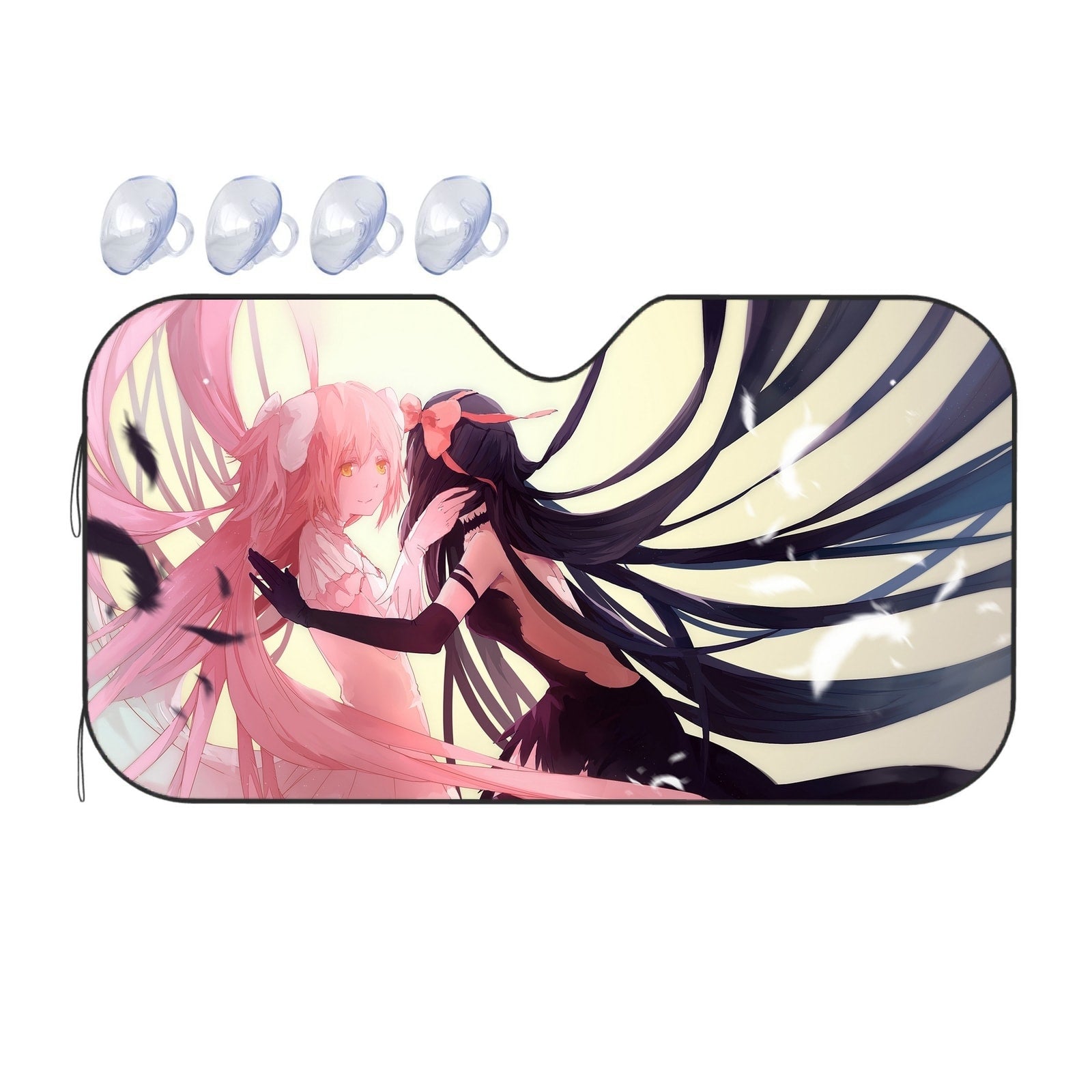 Anime Puella Magi Madoka Magica Car Sunshade