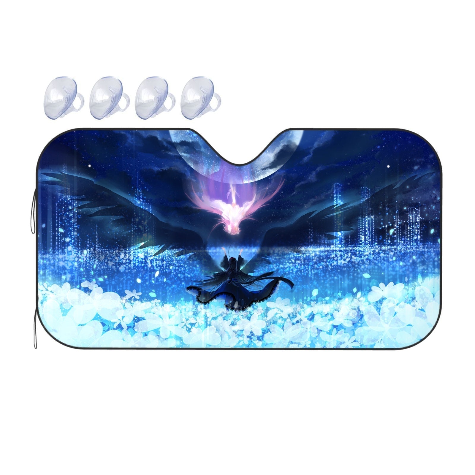 Anime Puella Magi Madoka Magicar Car Sunshade