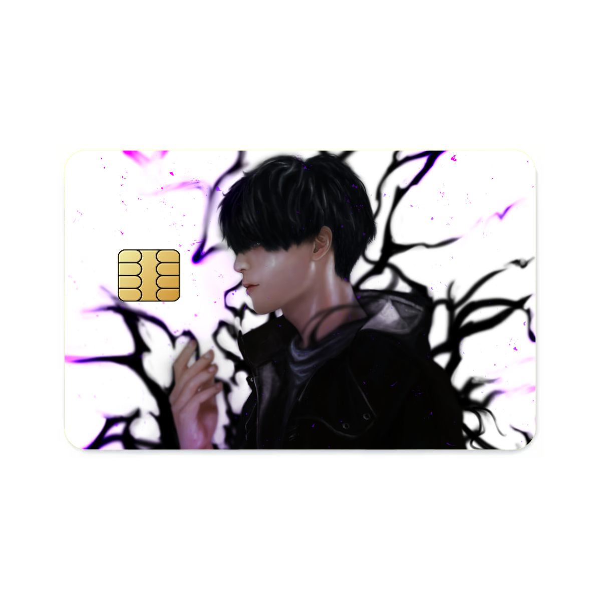Anime Solo Leveling Credit Card Skins (4-in-1 Pack)